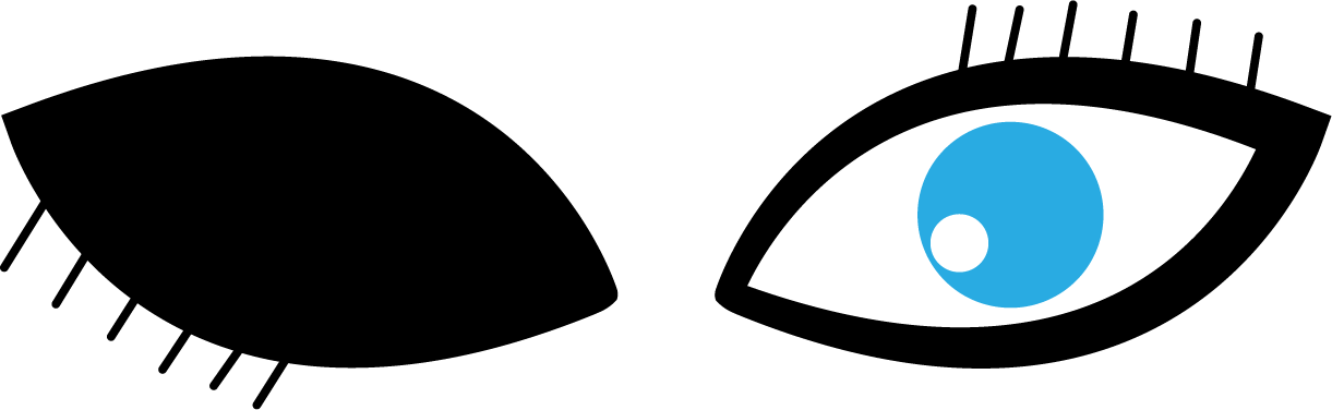 Blinking Eye Vector Icon - [Free Download] - (SVG and PNG)